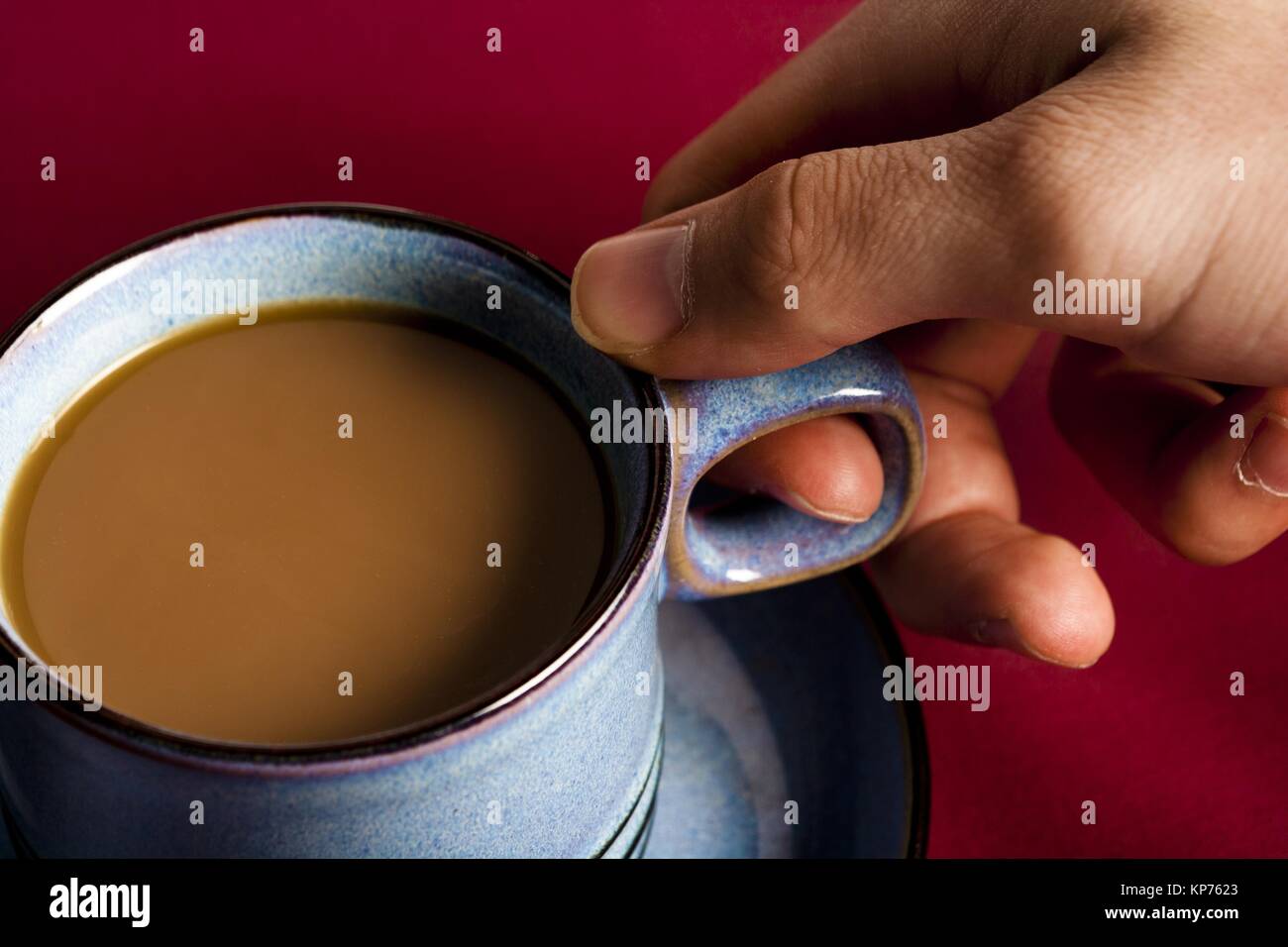 coffee in hand Stock Photo - Alamy