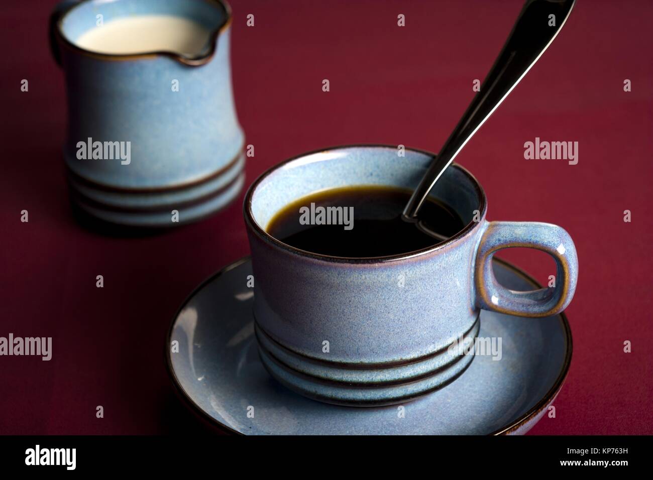 coffee with milk Stock Photo - Alamy