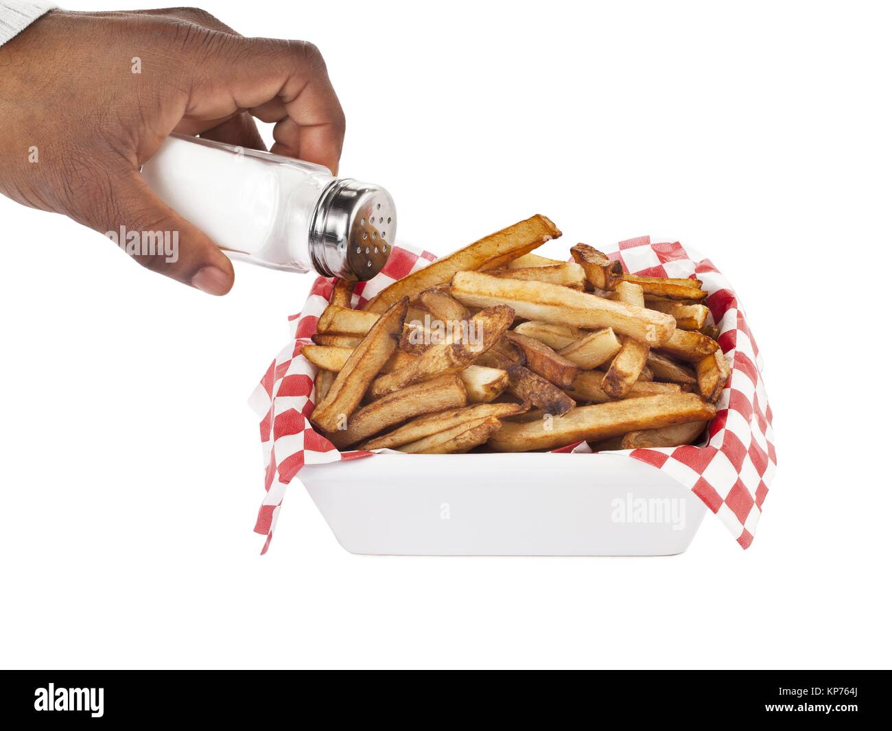 container with french fries Stock Photo - Alamy