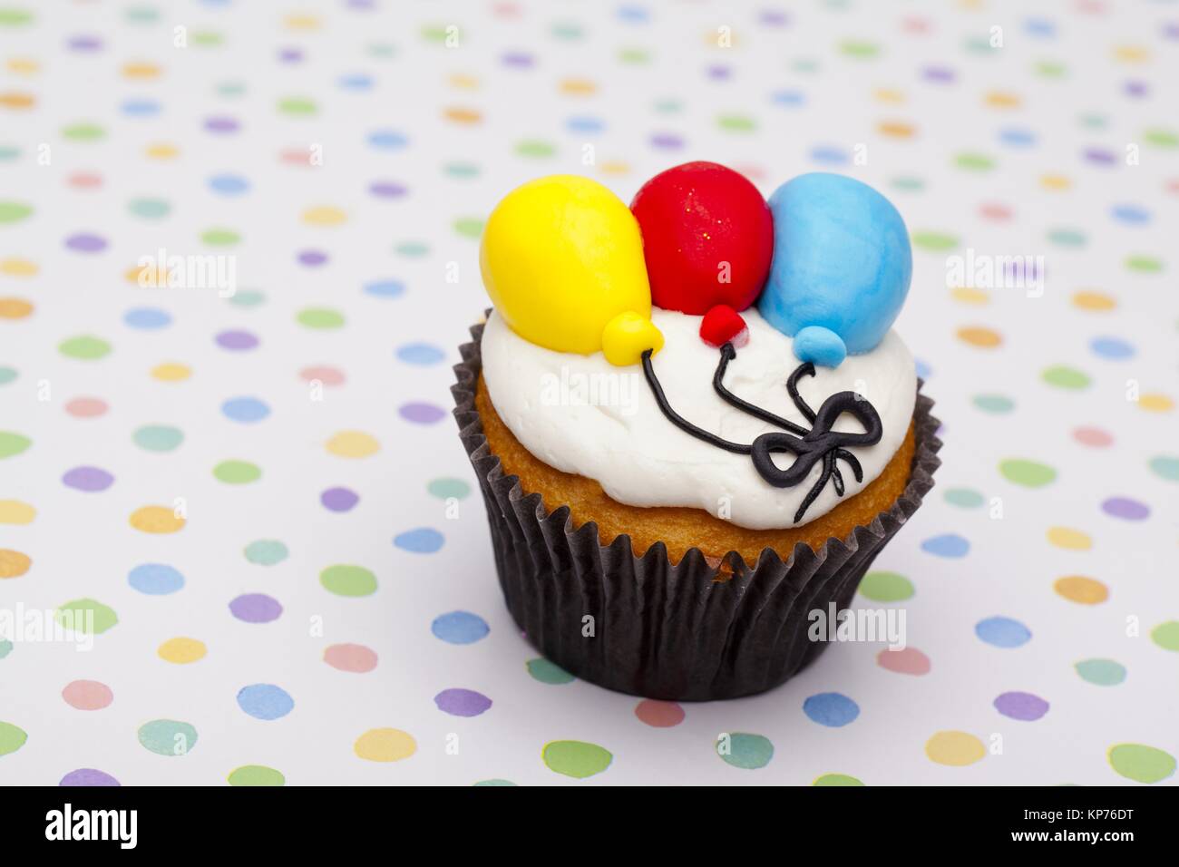 Polka dots balloon hi-res stock photography and images - Alamy