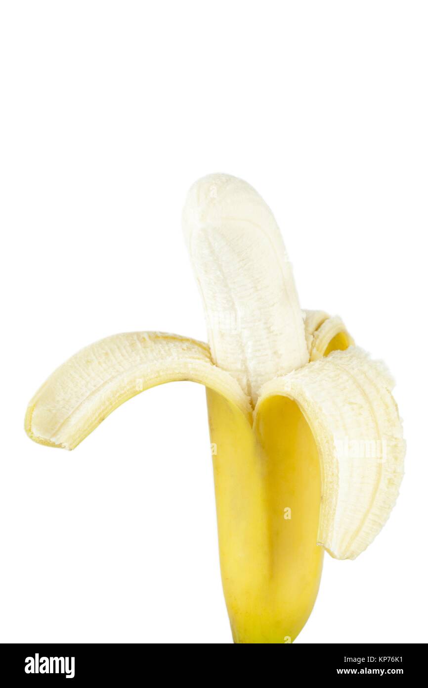 delicious open banana Stock Photo - Alamy