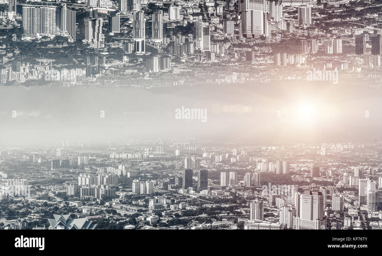 Modern cityscape view Stock Photo - Alamy