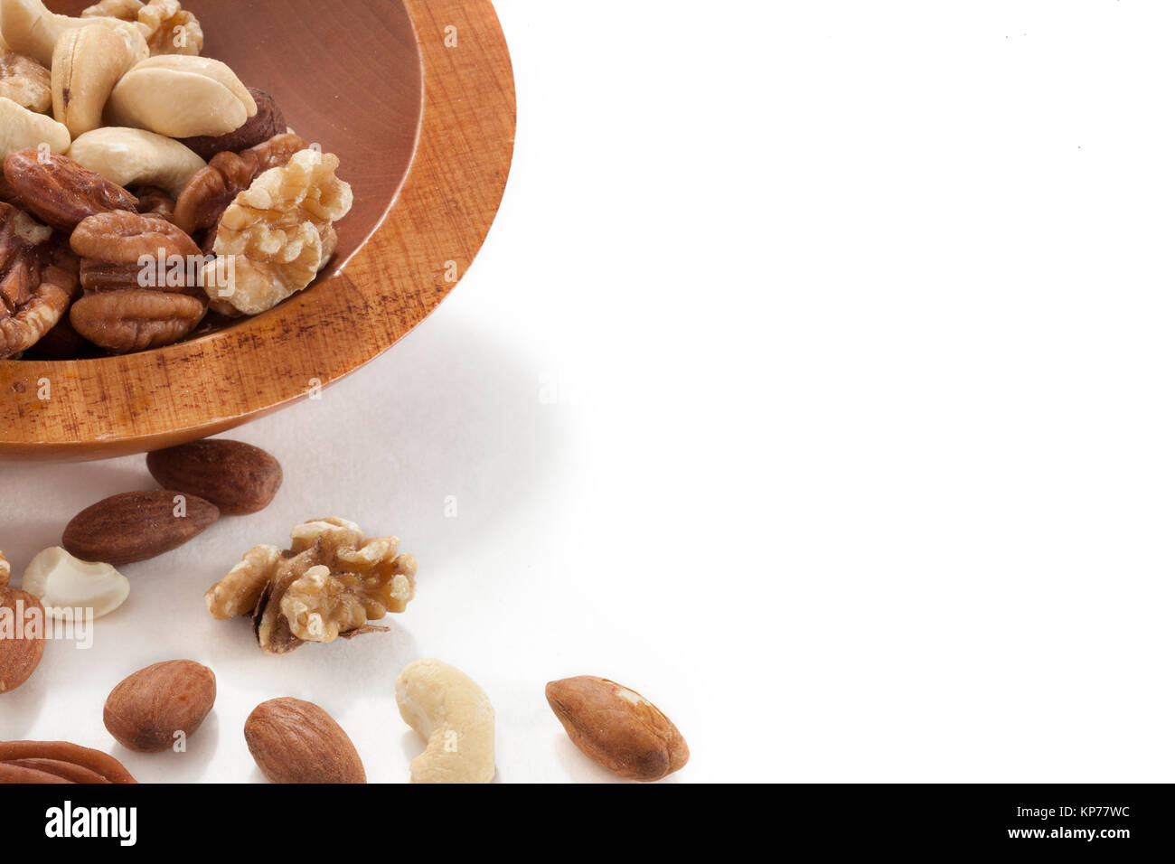 cropped bowl of nuts Stock Photo - Alamy