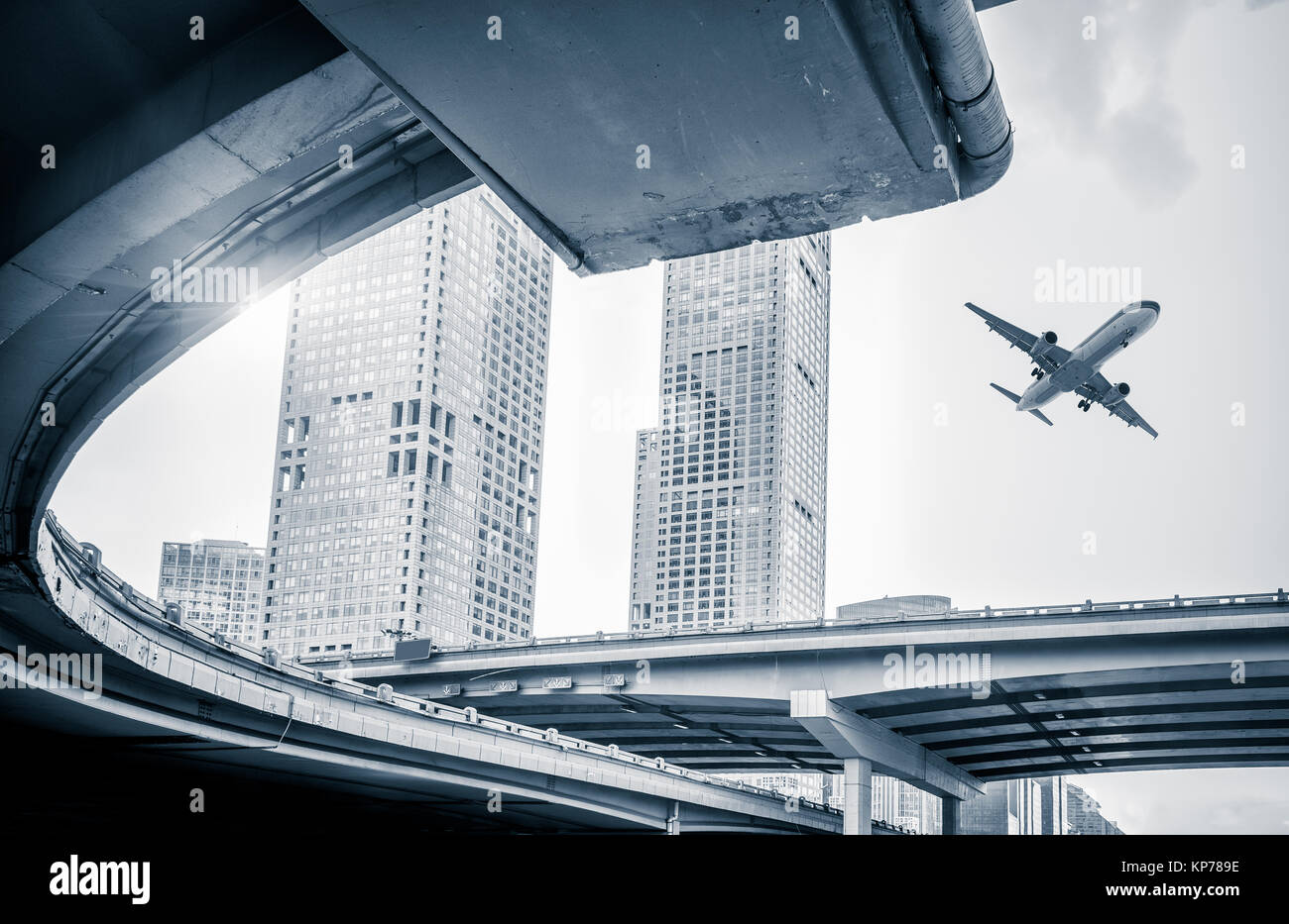 Flying over asphalt road in hi-res stock photography and images - Alamy