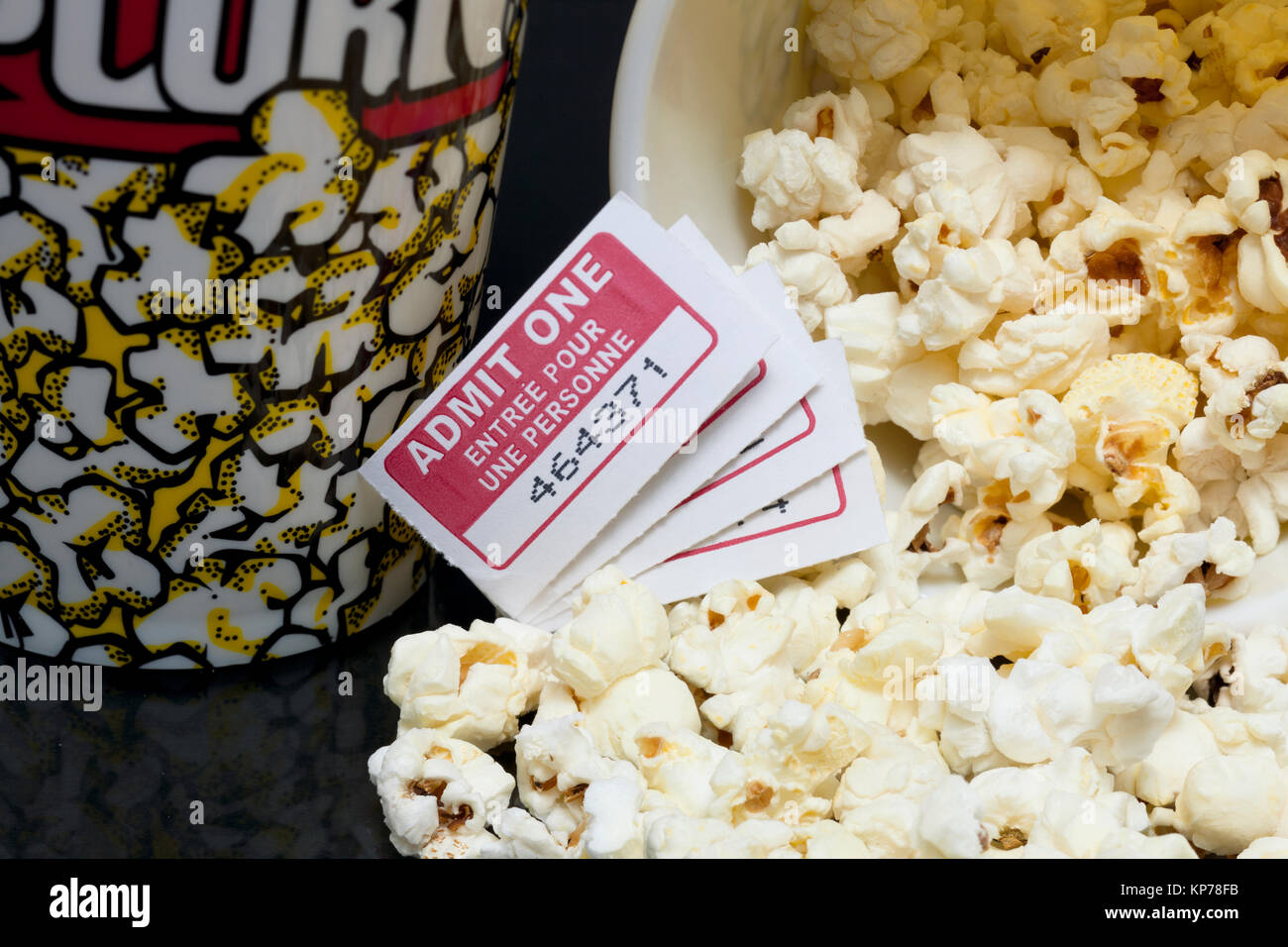 Pop corn pieces hi-res stock photography and images - Alamy