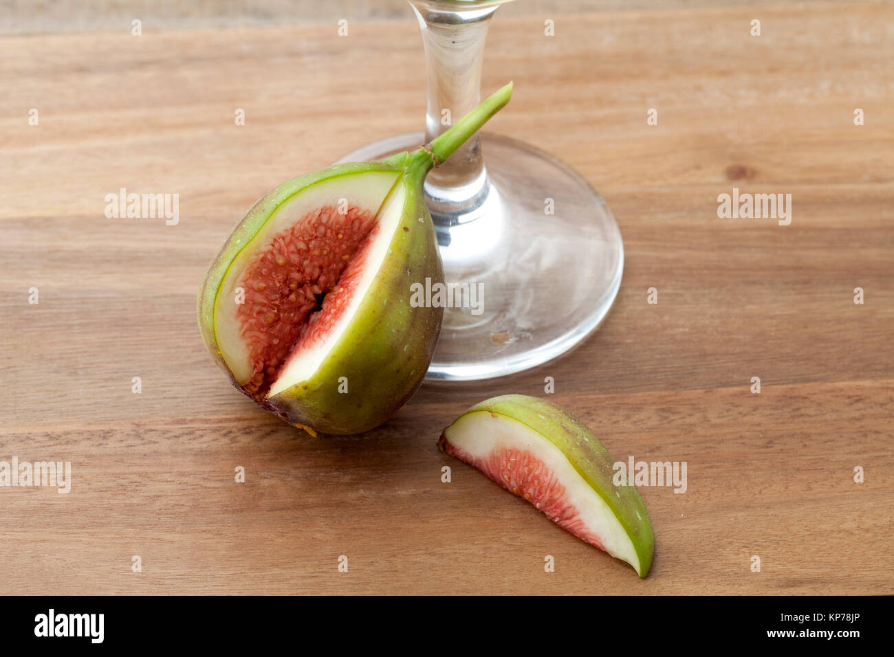 fig and wine glass Stock Photo - Alamy