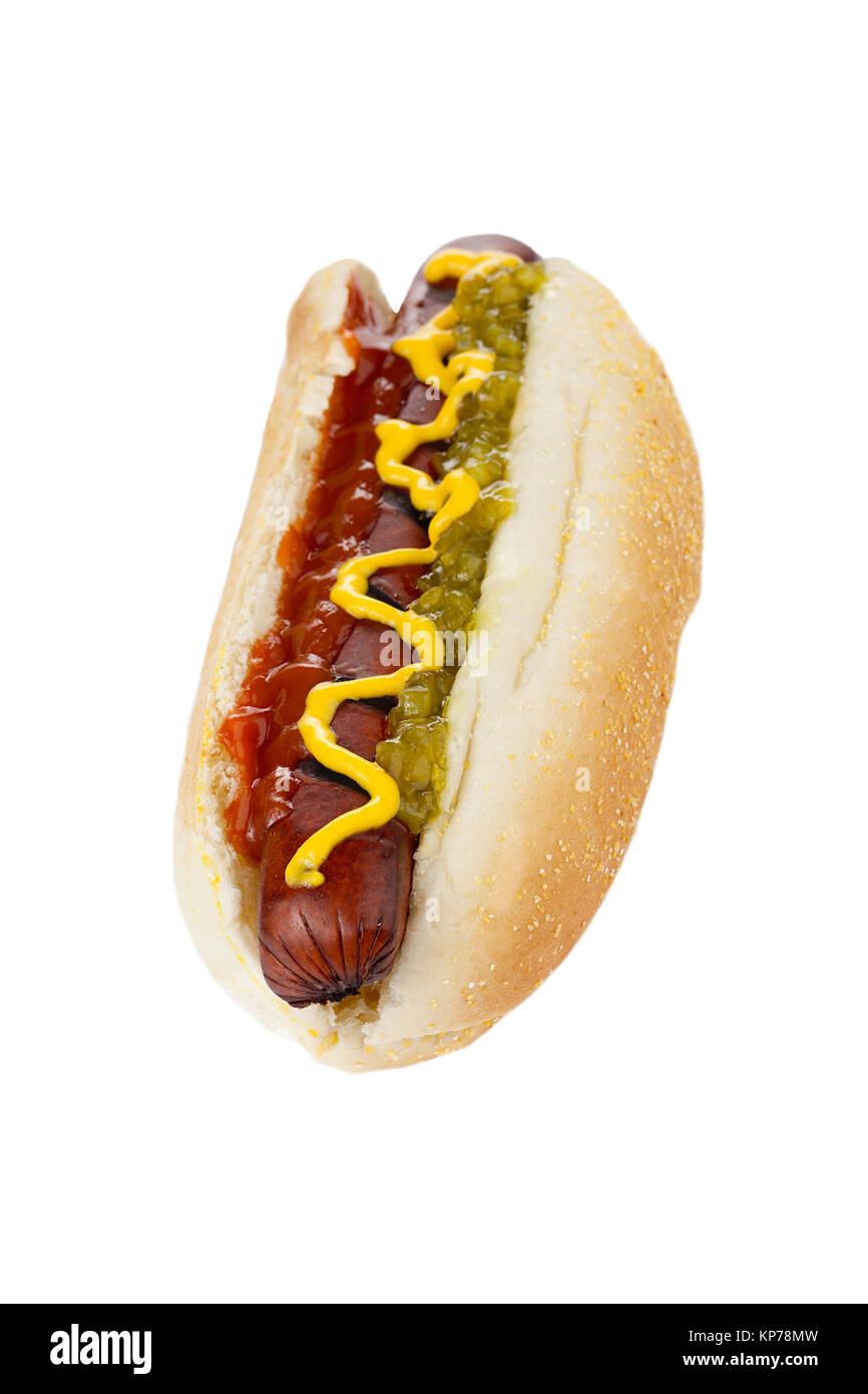 Hotdog sandwich Cut Out Stock Images & Pictures - Alamy