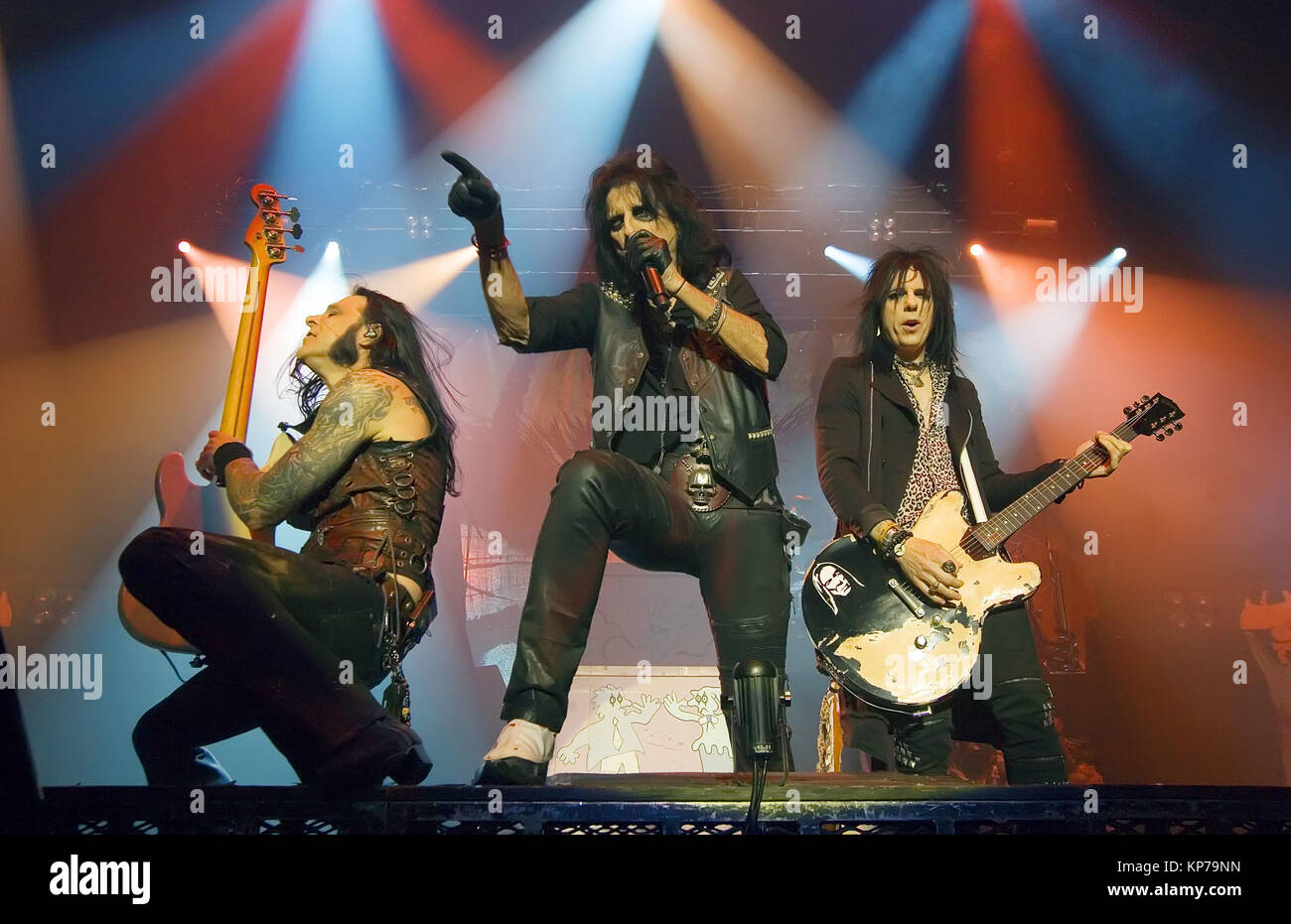 Alice Cooper performs live at the SSE Hydro in Glasgow. Alice was ...