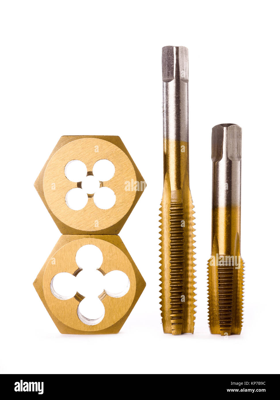 golden tap and die Stock Photo - Alamy