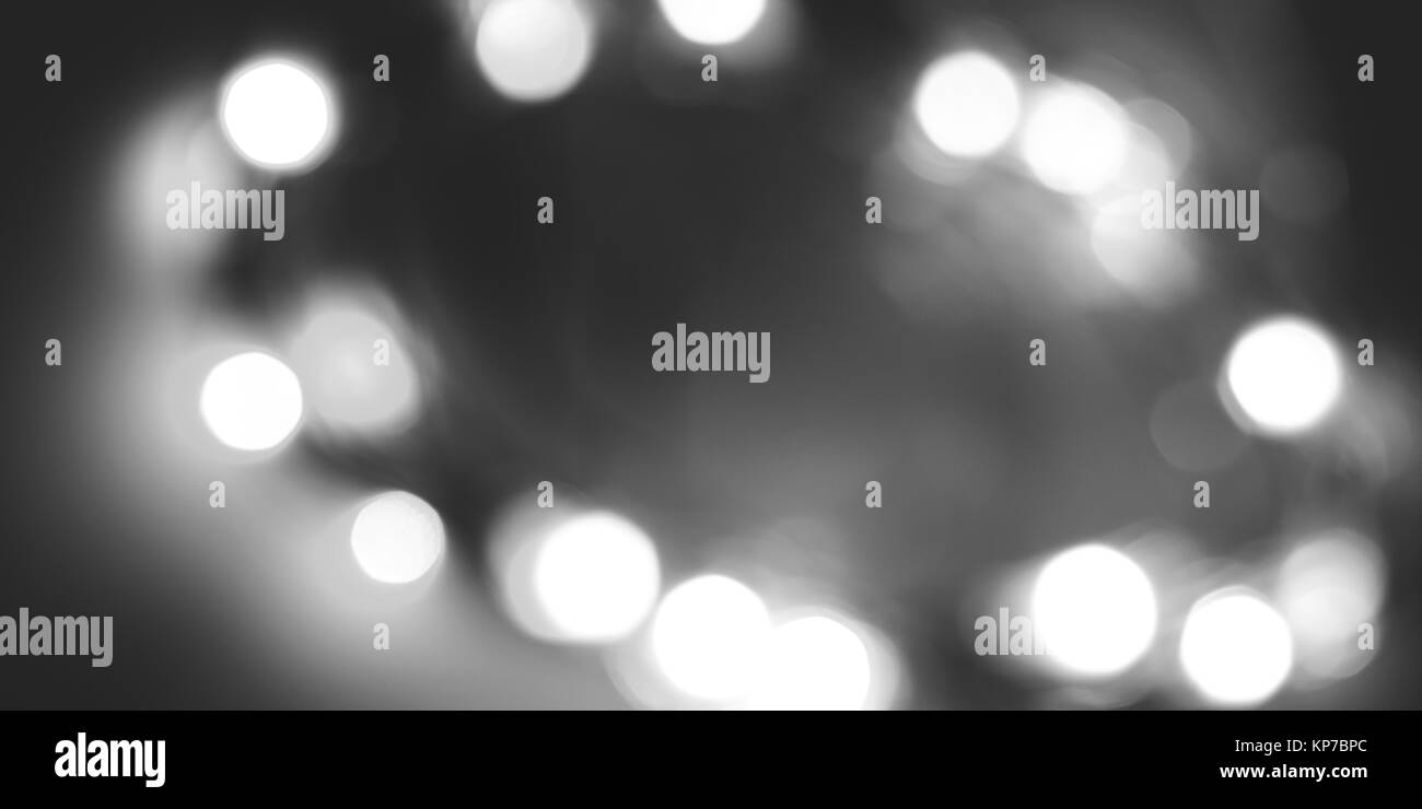 Black and white unfocused lights abstract background Stock Photo - Alamy