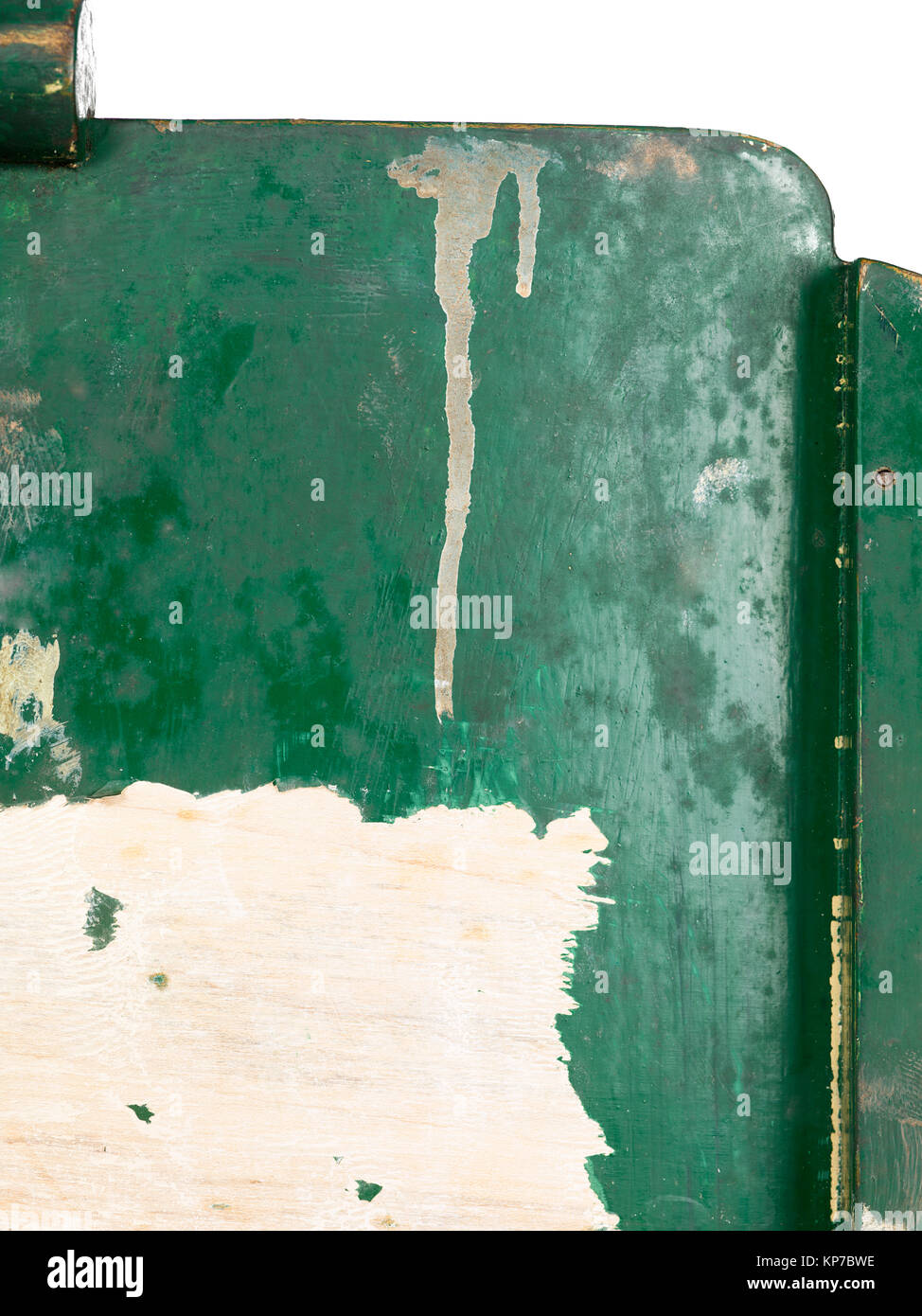 peeled paint of a wooden chair Stock Photo - Alamy