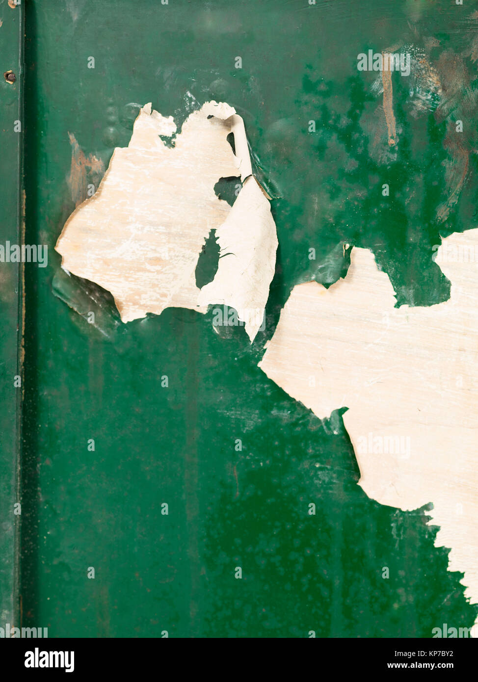 peeling green paint Stock Photo - Alamy