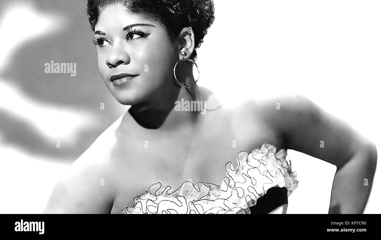 RUTH BROWN (1928-2006) Promotional photo of American singer and film ...