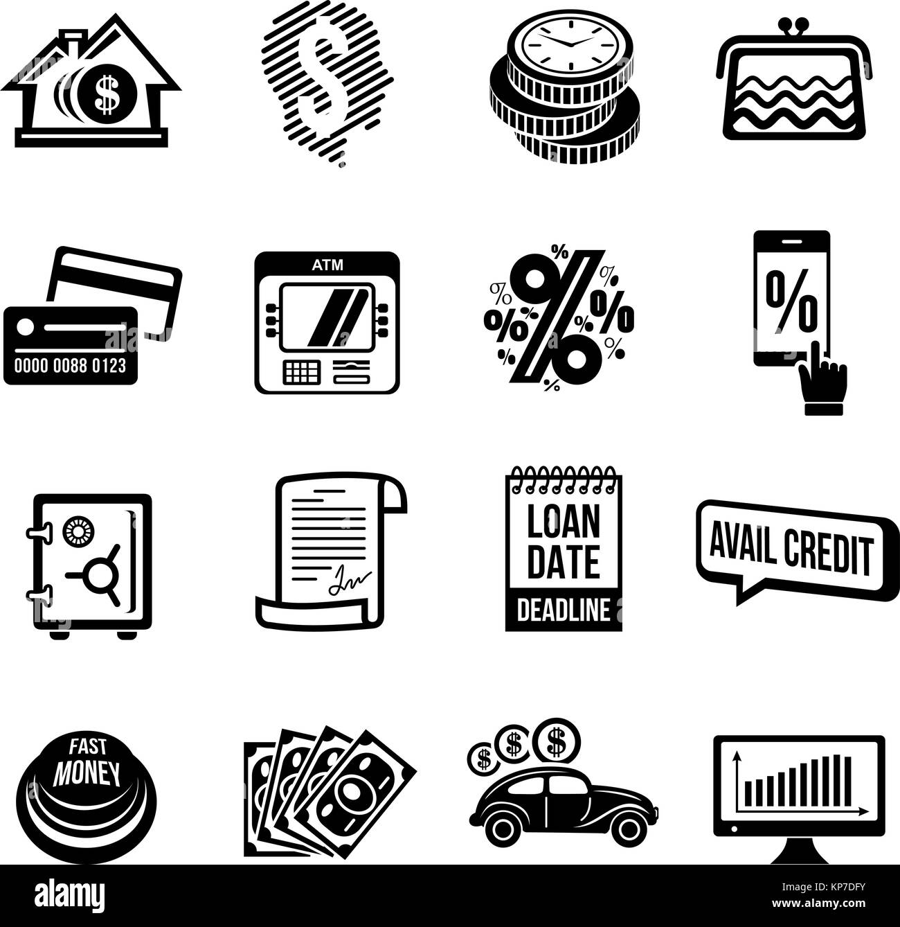 Bills available Stock Vector Images - Alamy