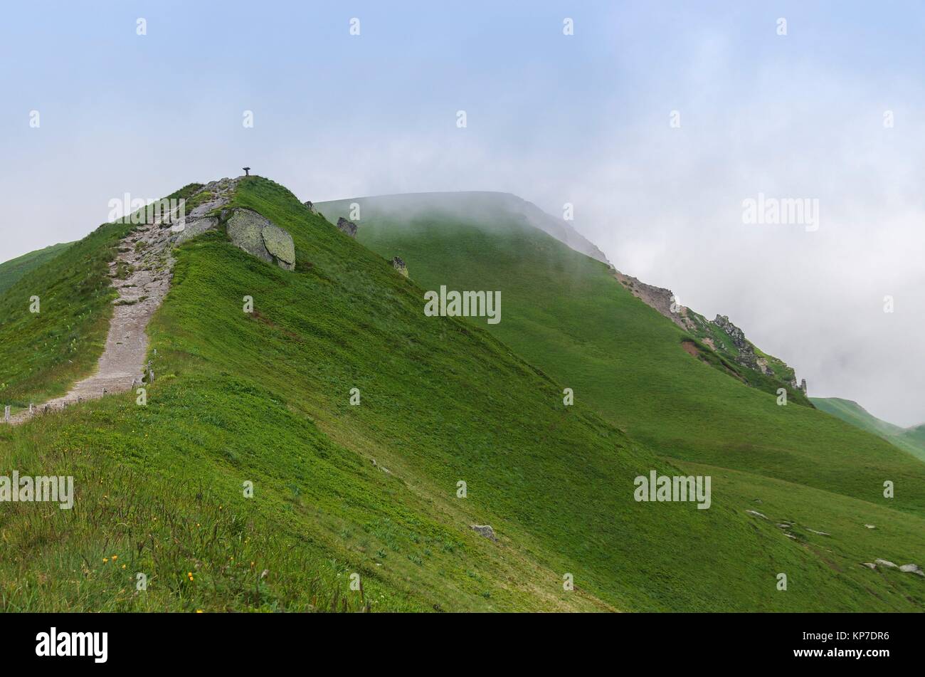Sancy massif, Massif central, volcanoes, Auvergne, France Stock Photo ...