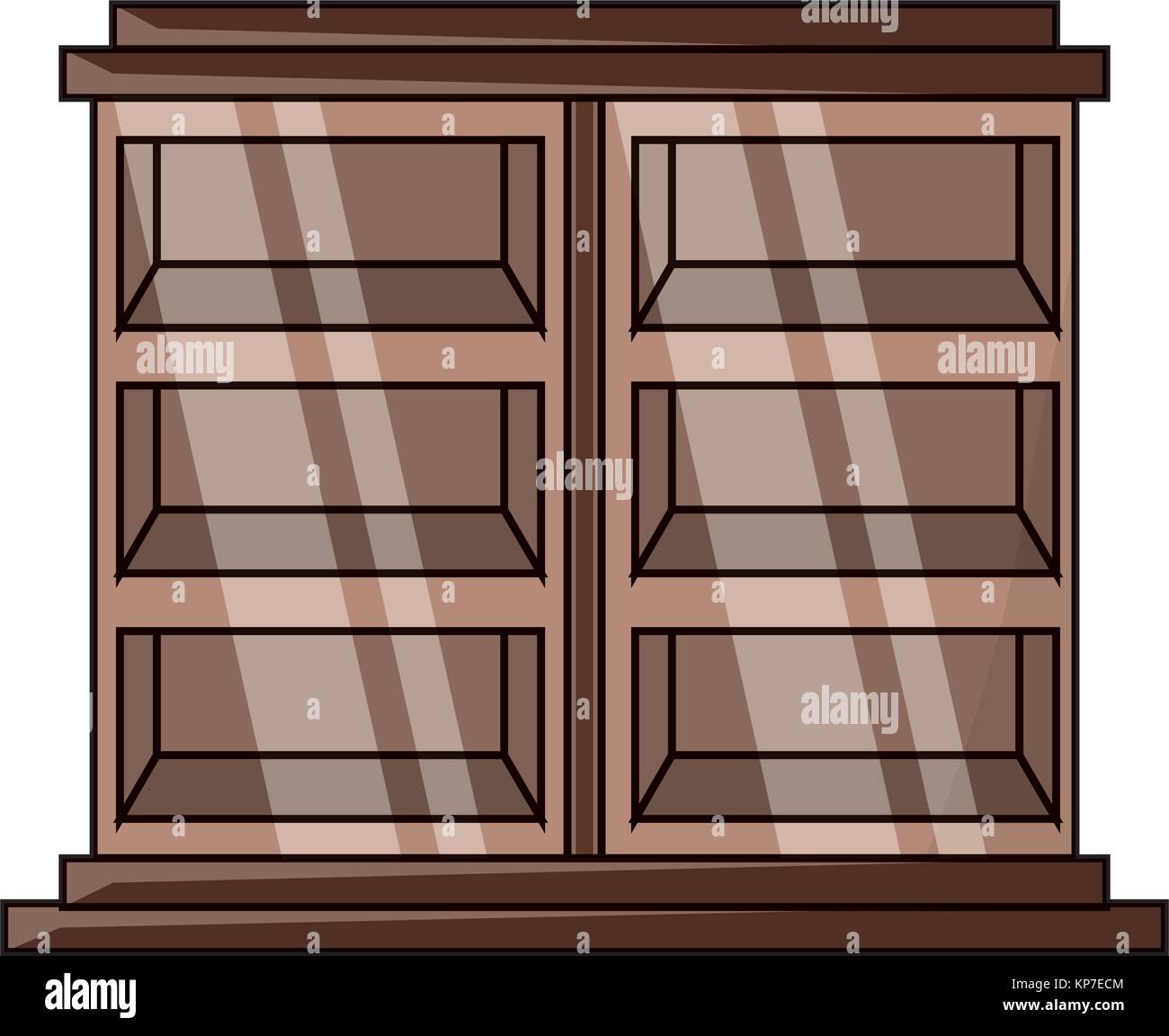 empty shelves unit icon Stock Vector Image & Art - Alamy