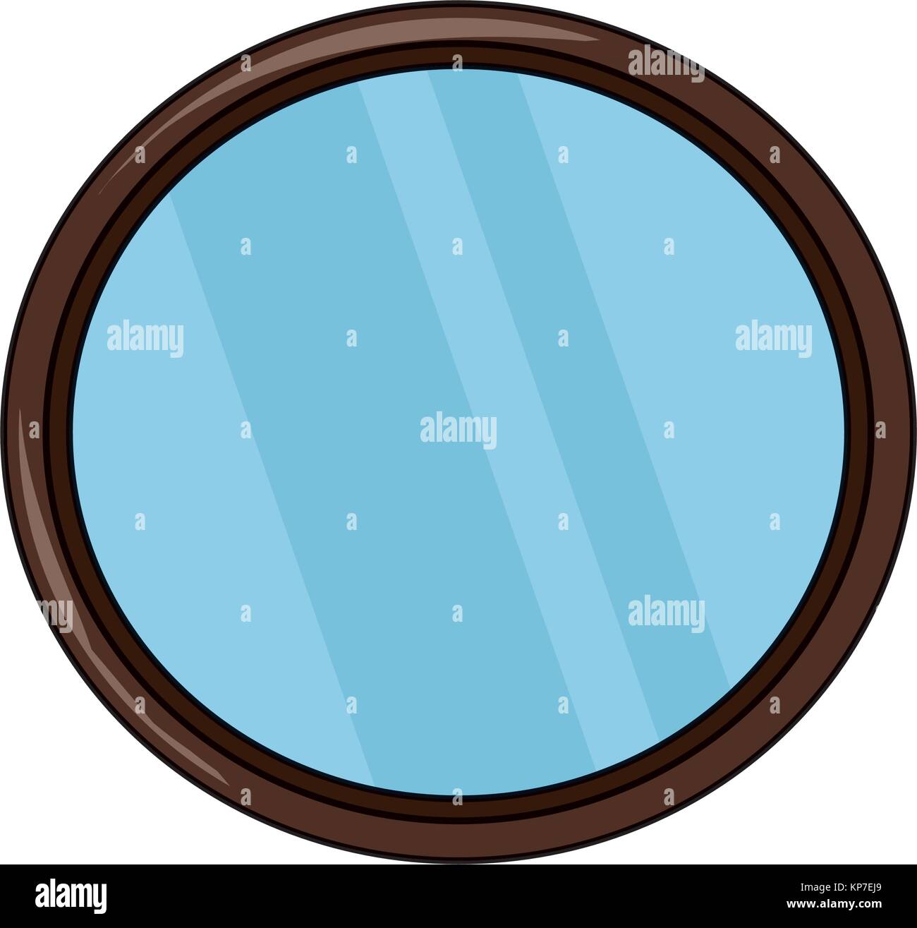 circular mirror icon Stock Vector Image & Art - Alamy