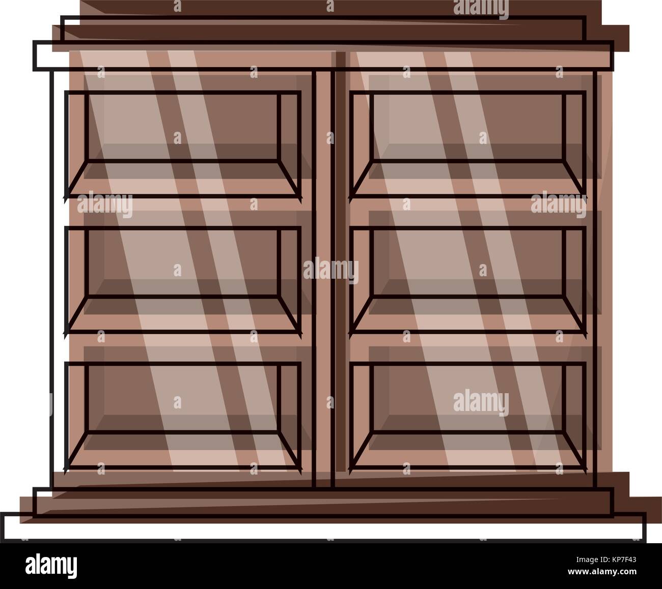 empty shelves unit icon Stock Vector Image & Art - Alamy