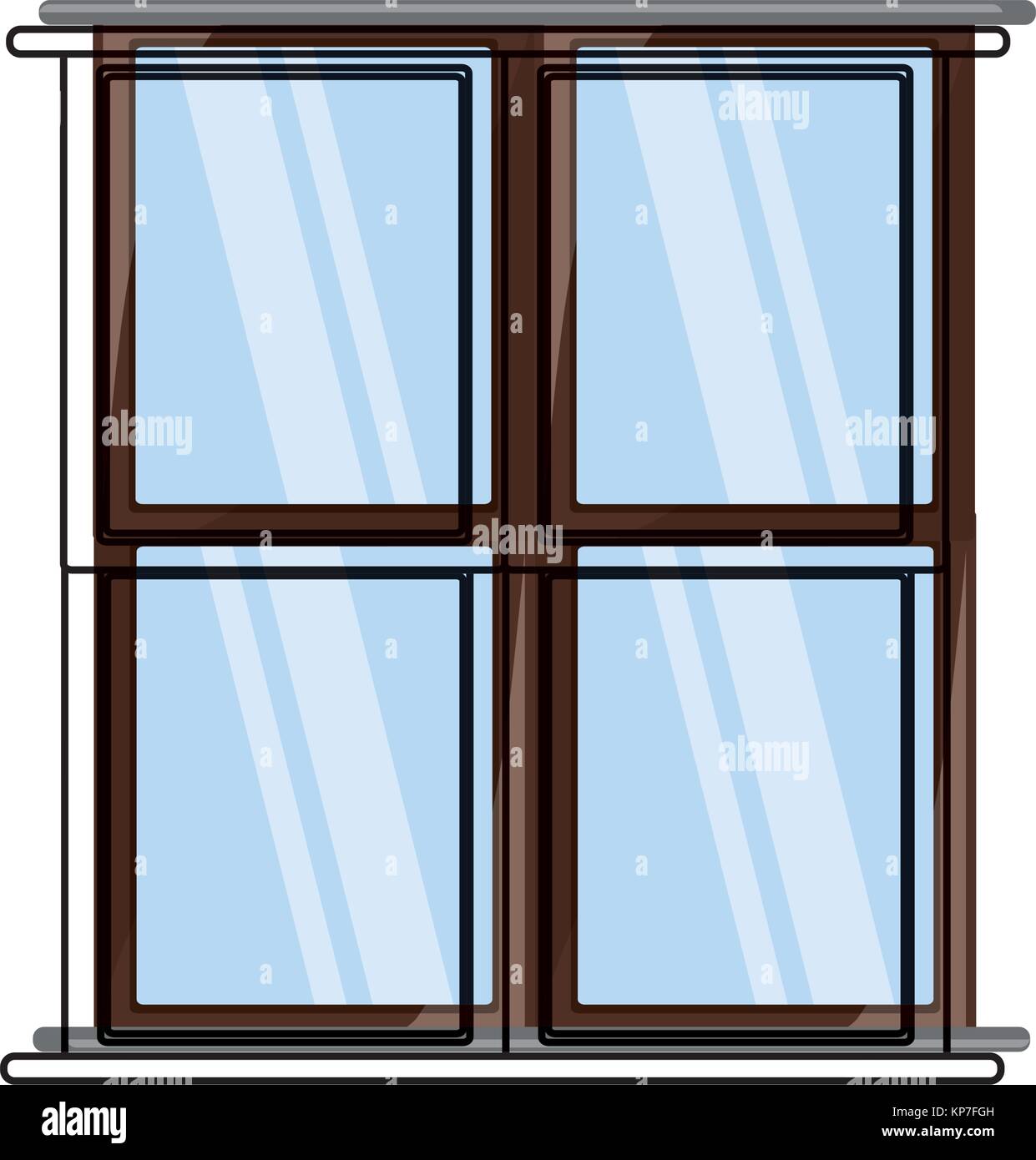 house windows design Stock Vector Image & Art - Alamy
