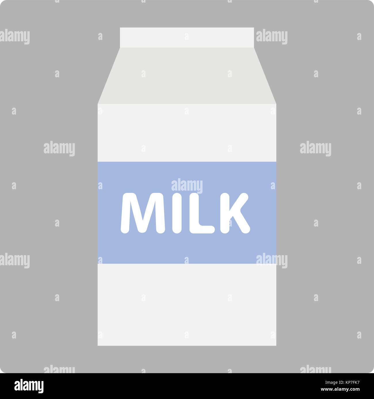 Milk box icon Stock Vector Image & Art - Alamy