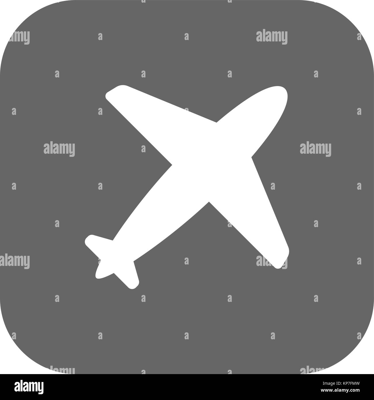Flight Airlines icon dark grey new trendy flat style vector symbol ...