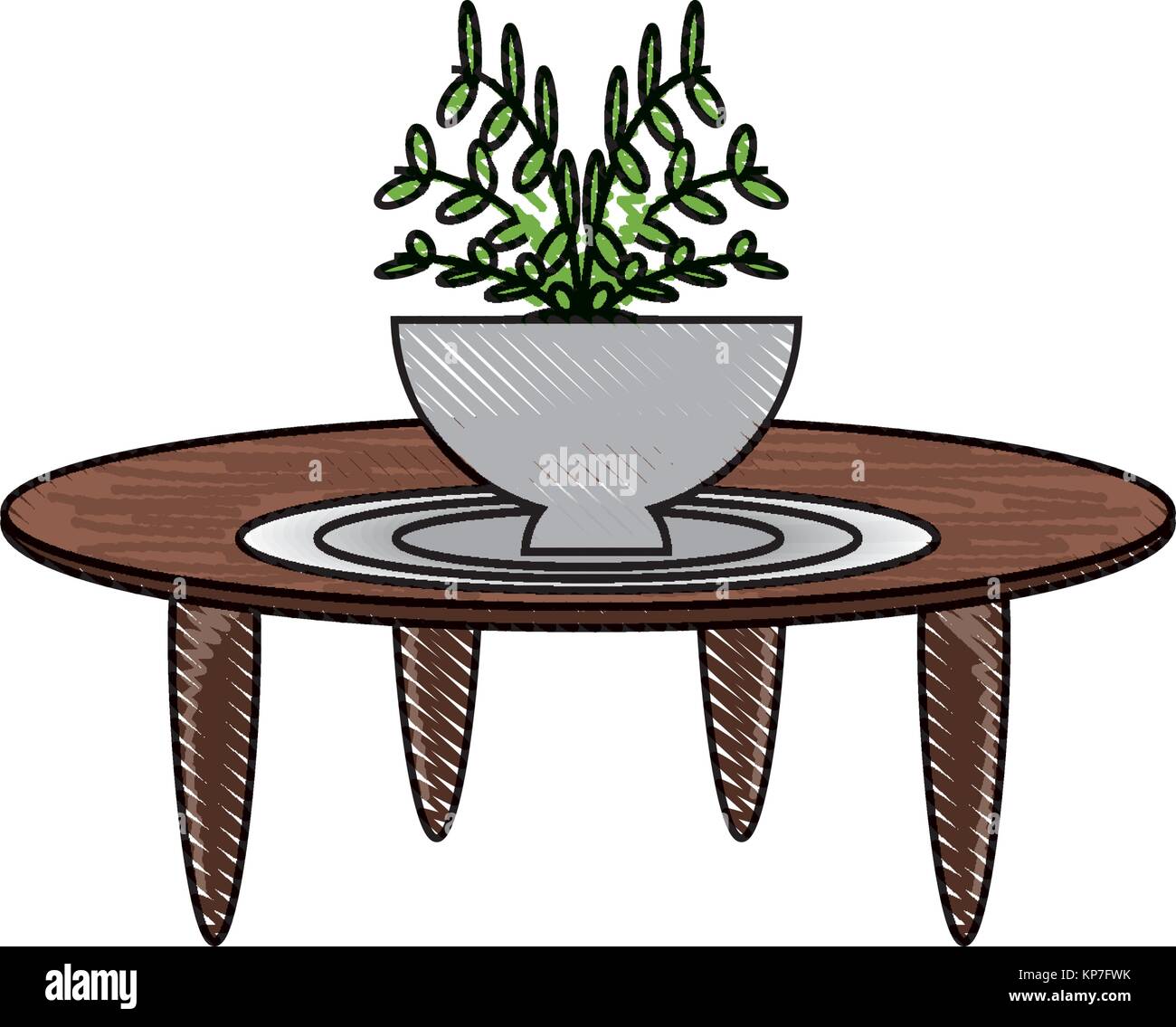 coffee table icon Stock Vector Image & Art - Alamy