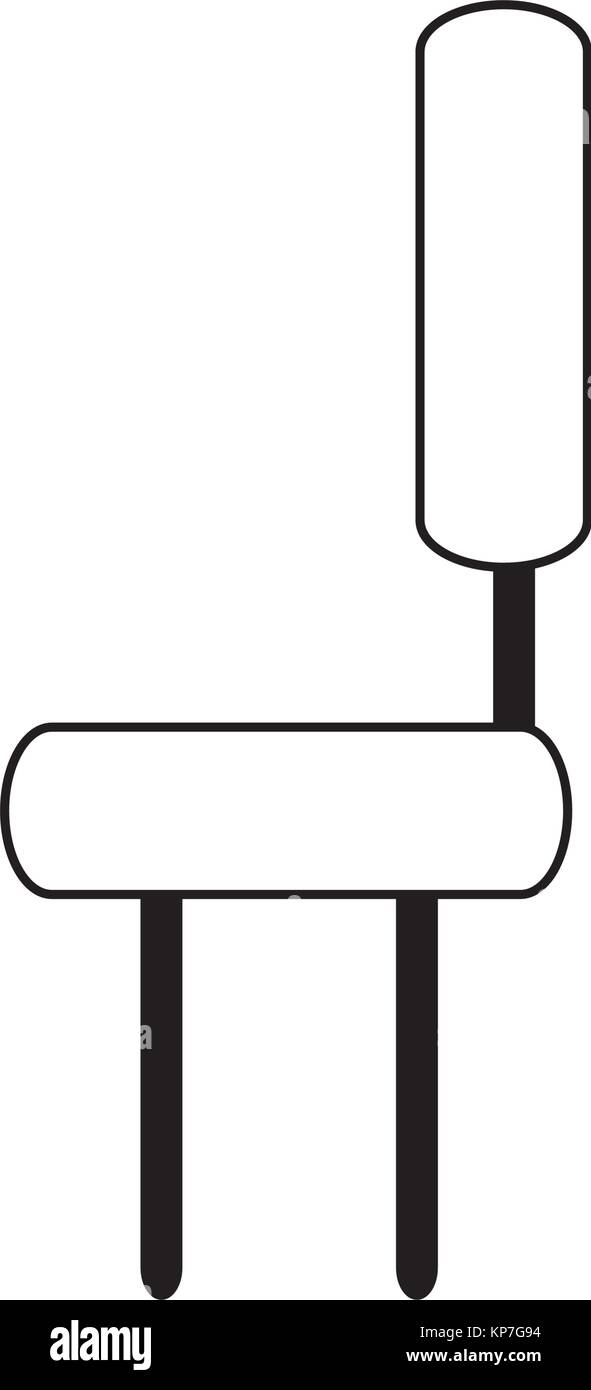 dining chair icon Stock Vector Image & Art - Alamy