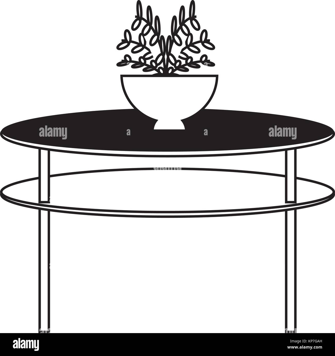 coffee table icon Stock Vector Image & Art - Alamy