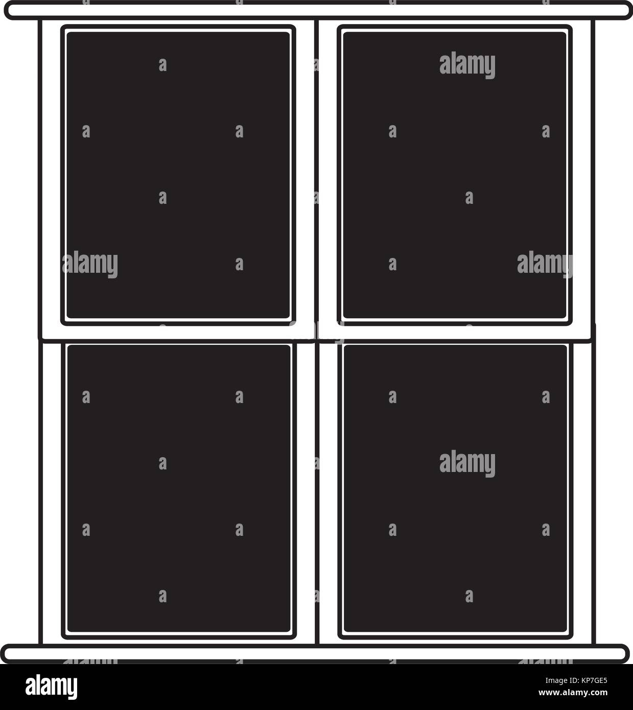 house window icon Stock Vector Image & Art - Alamy