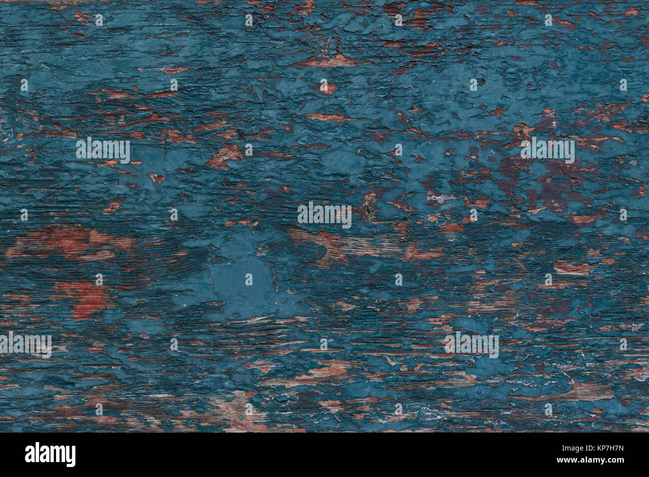 Old ruined wooden texture, blue wood background, part of old wooden ...