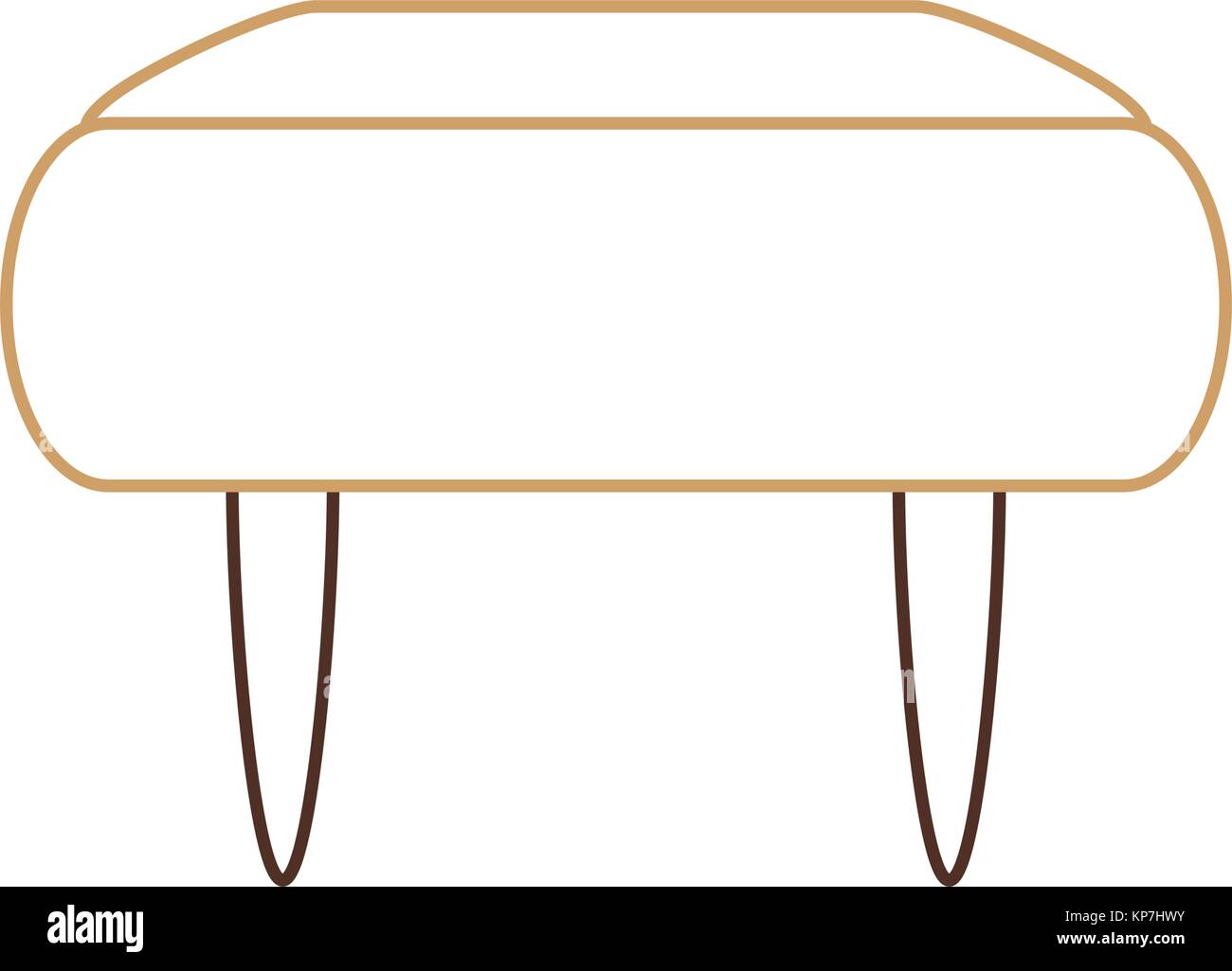 Ottoman chair Stock Vector Images - Alamy