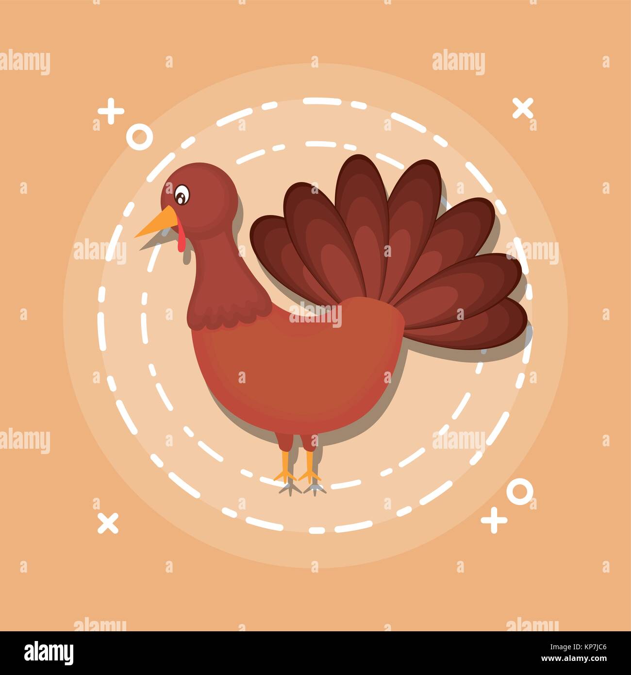 turkey animal cartoon Stock Vector Image & Art - Alamy