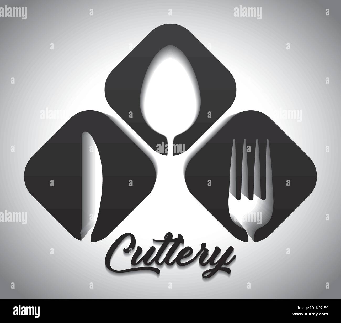 cutlery symbol design vector Stock Vector Image & Art - Alamy