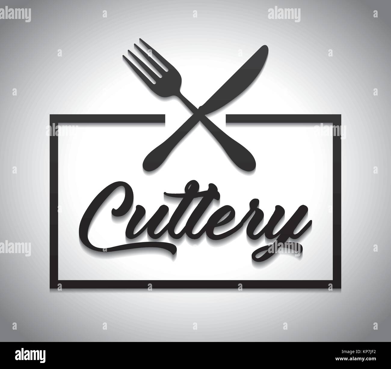cutlery symbol design Stock Vector Image & Art - Alamy
