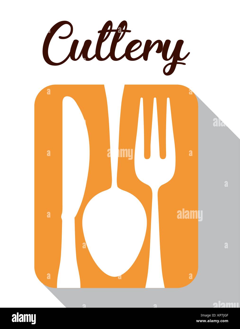 cutlery symbol design Stock Vector Image & Art - Alamy