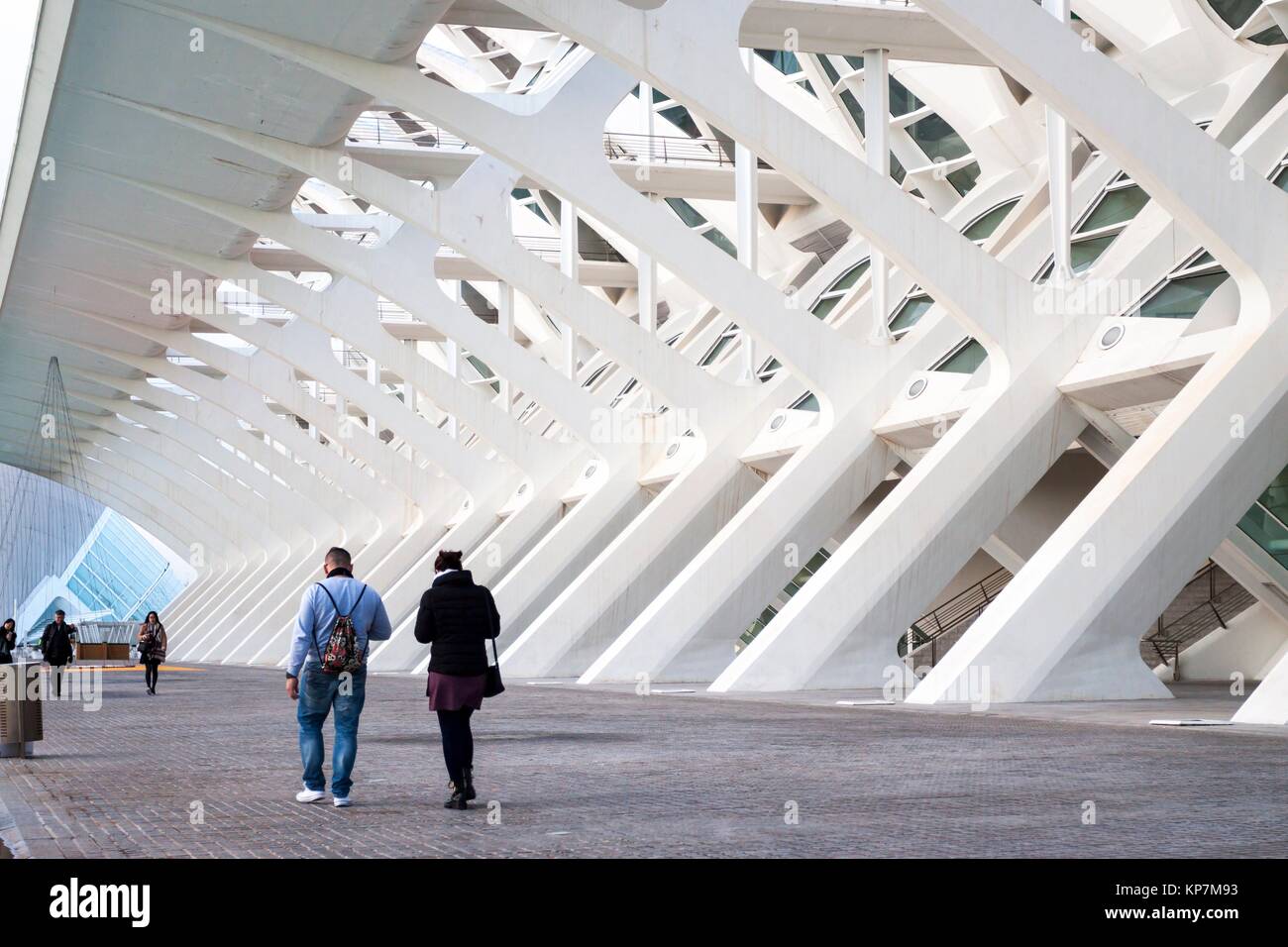 Prince Philip Science Museum. Valencia, Spain Stock Photo - Alamy