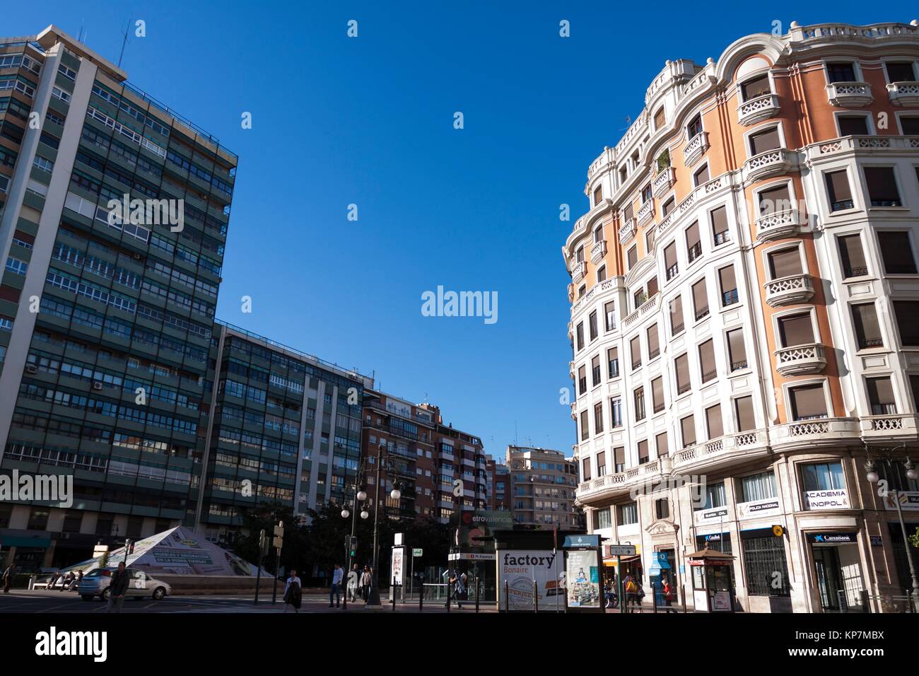 Valencia main square hi-res stock photography and images - Alamy