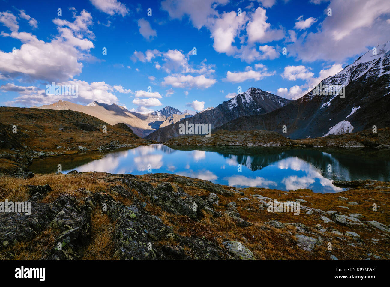 Akkem Valley in Altai Mountains Natural Park Stock Photo - Alamy