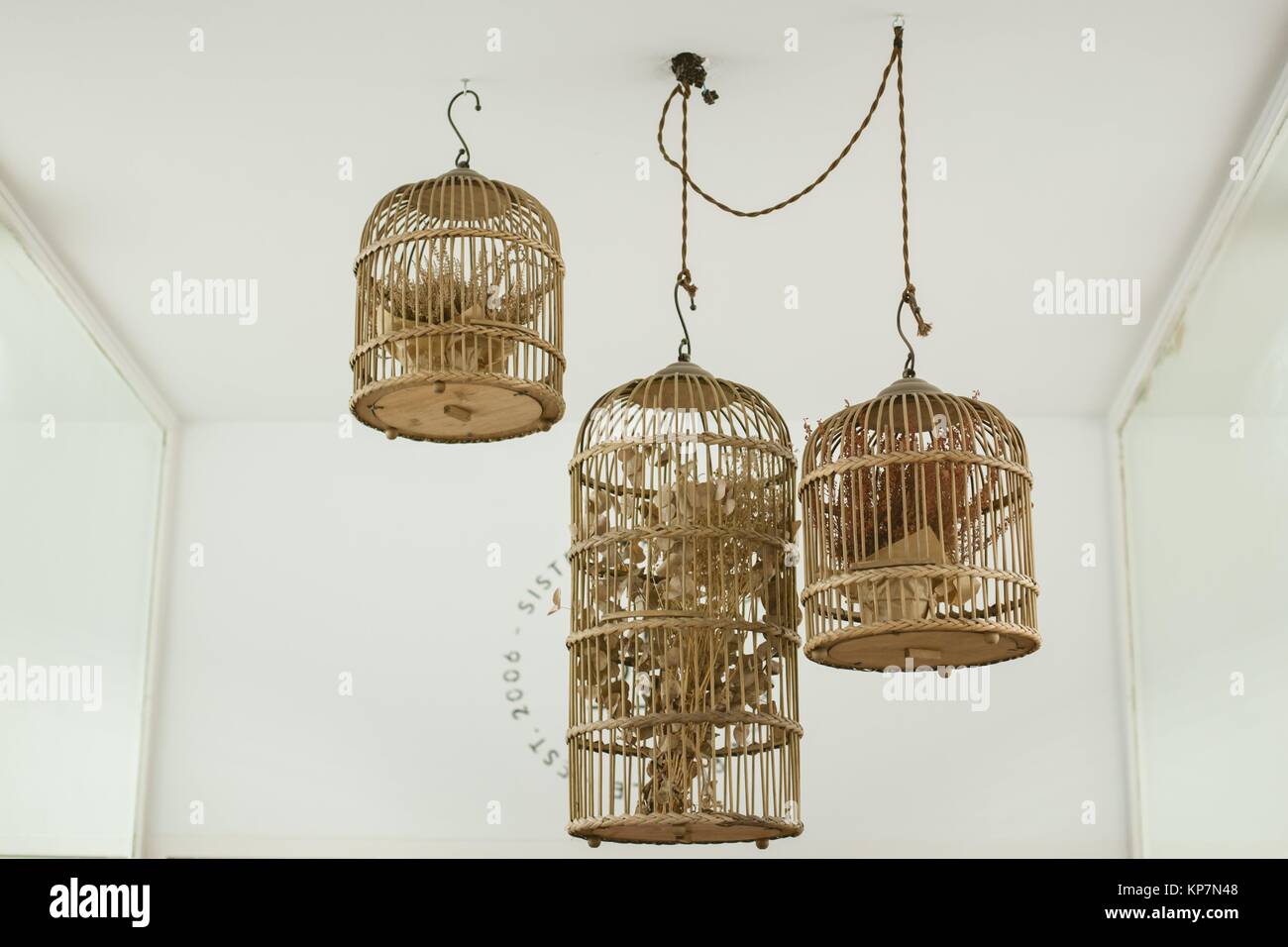 Three cages hi-res stock photography and images - Alamy