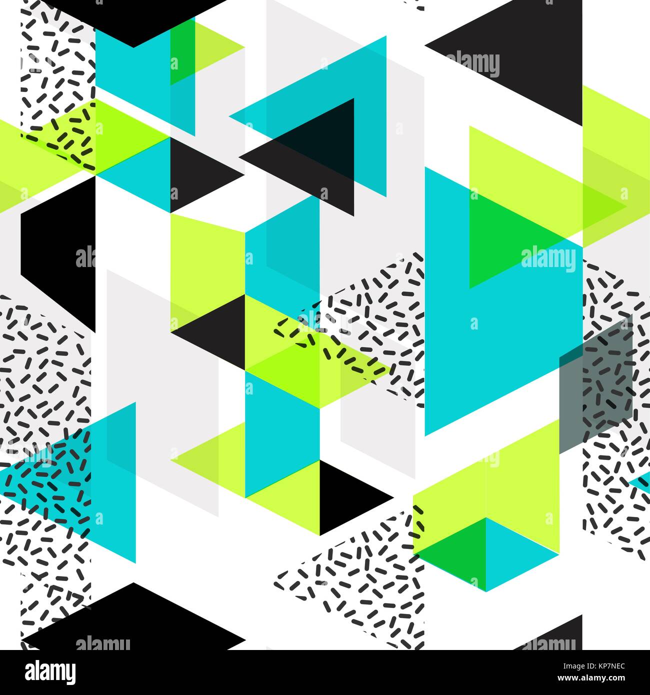 Tendy illustration backgrounds, seamless pattern with abstract shapes ...