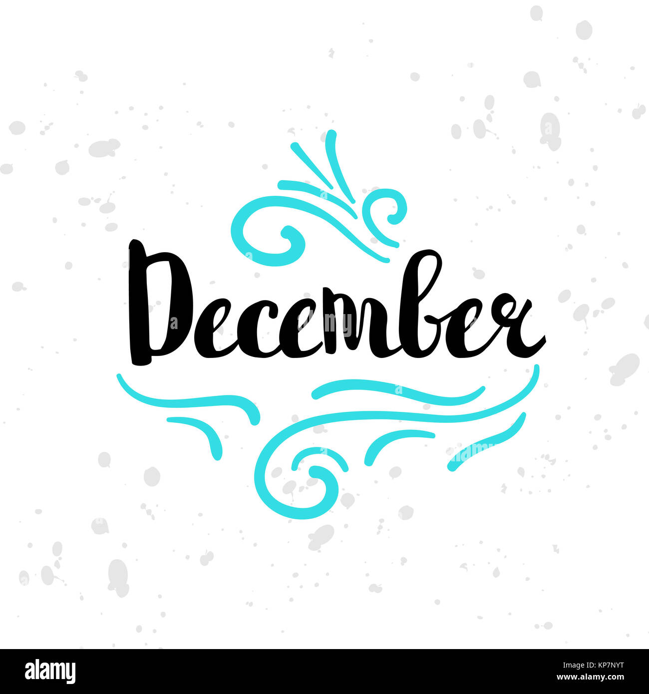 Hello winter card text Cut Out Stock Images & Pictures - Alamy