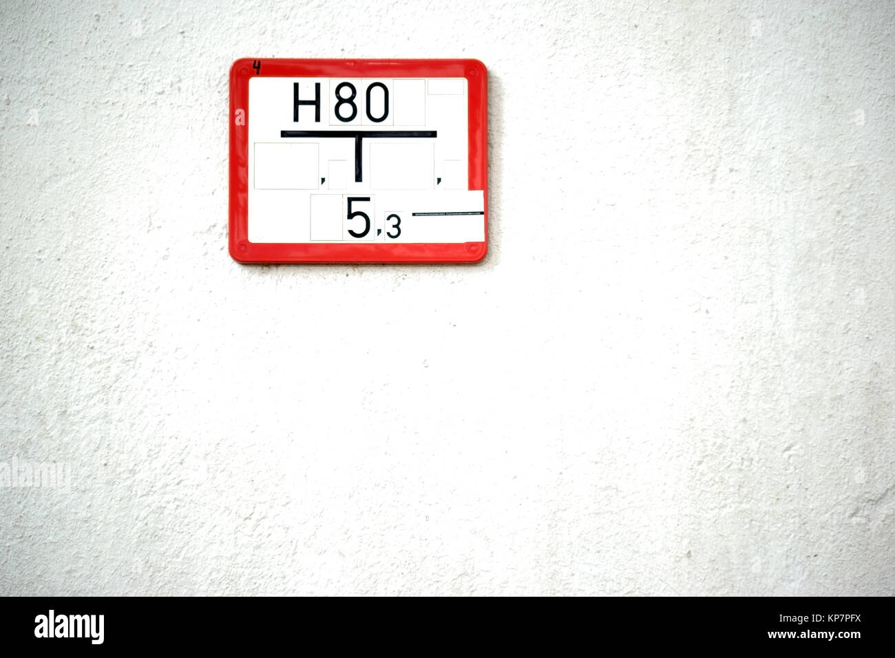 High water sign hi-res stock photography and images - Alamy