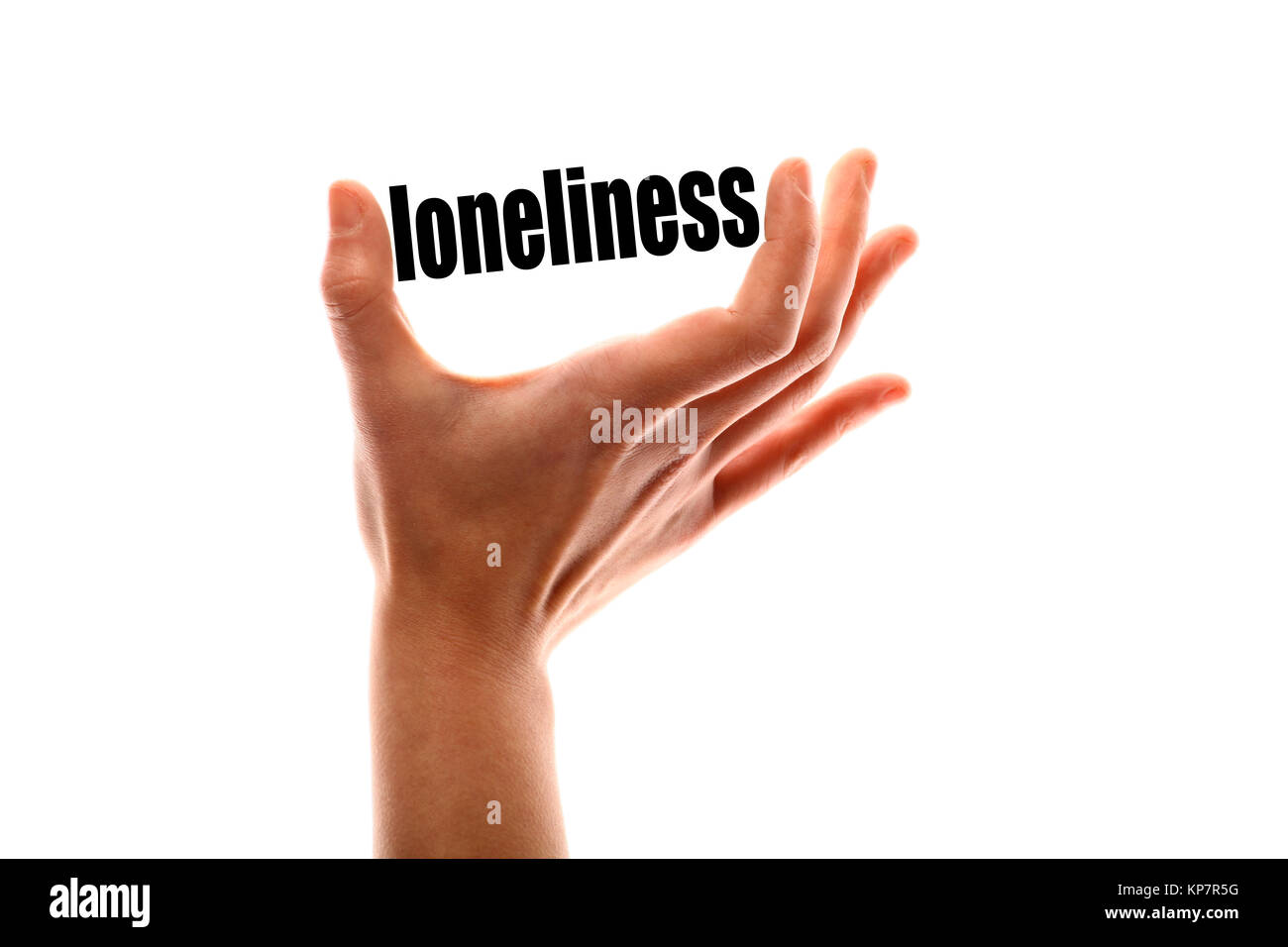 Smaller loneliness concept Stock Photo - Alamy