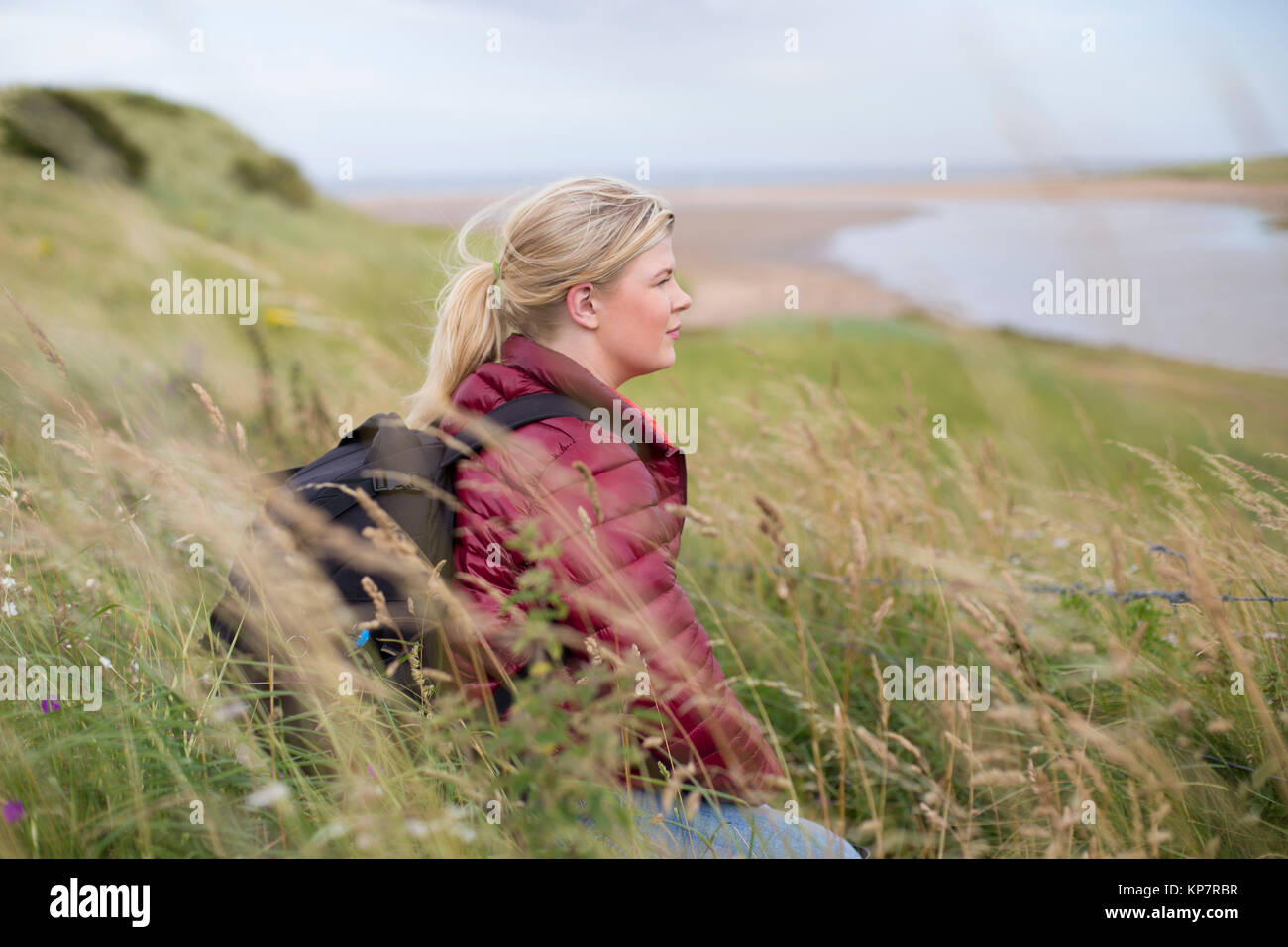 Looking at the surroundings Stock Photo - Alamy
