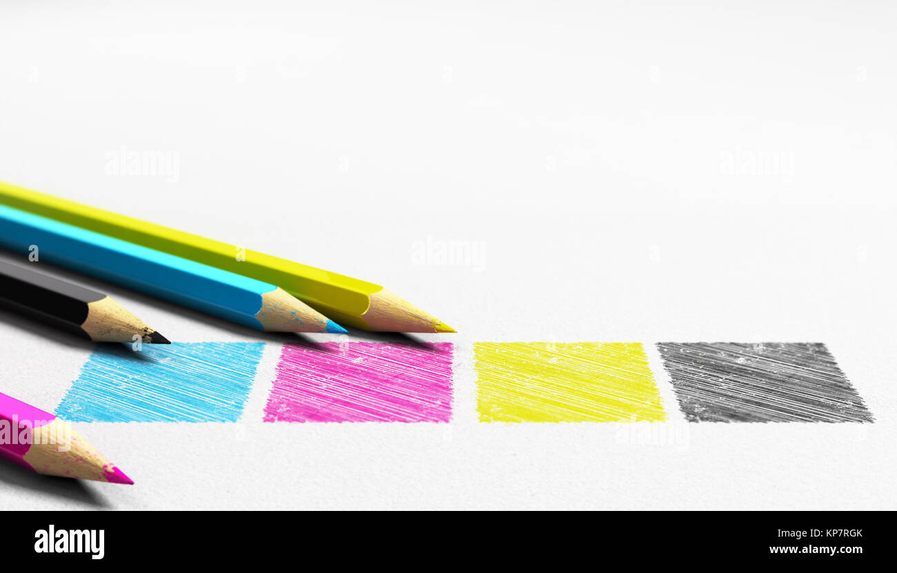 Primary colours cmyk hi-res stock photography and images - Alamy