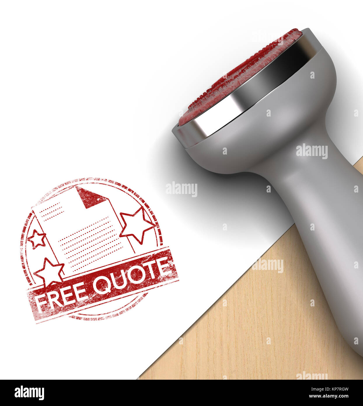 Free estimate stamp hi-res stock photography and images - Alamy