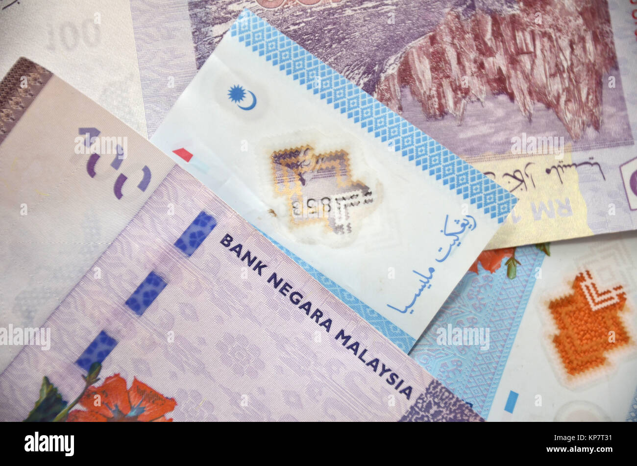 Malaysia bank notes Stock Photo - Alamy