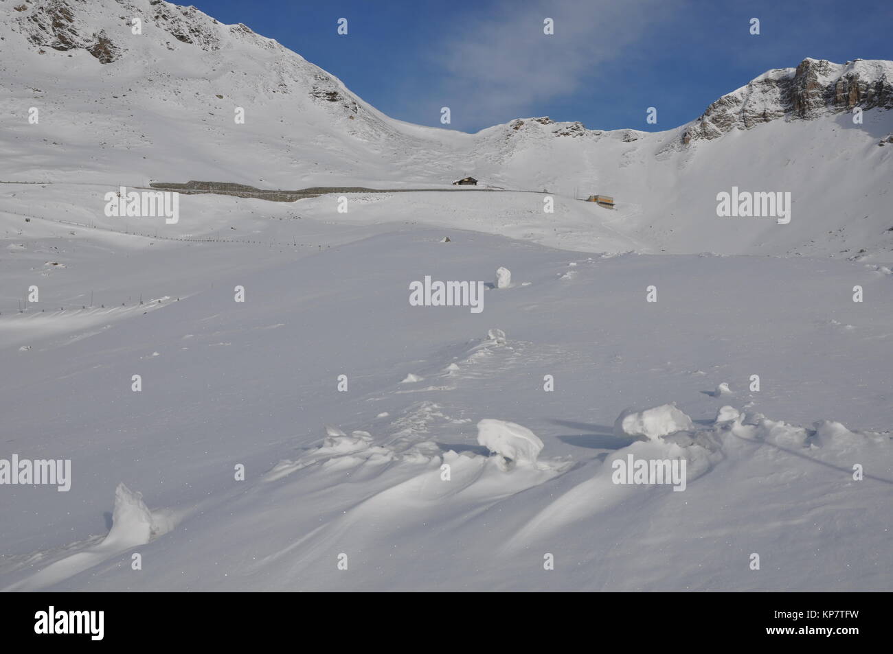 Schareck Hochtor Grossglockner Winter Deep Snow GrossglocknerstraÃŸe ...