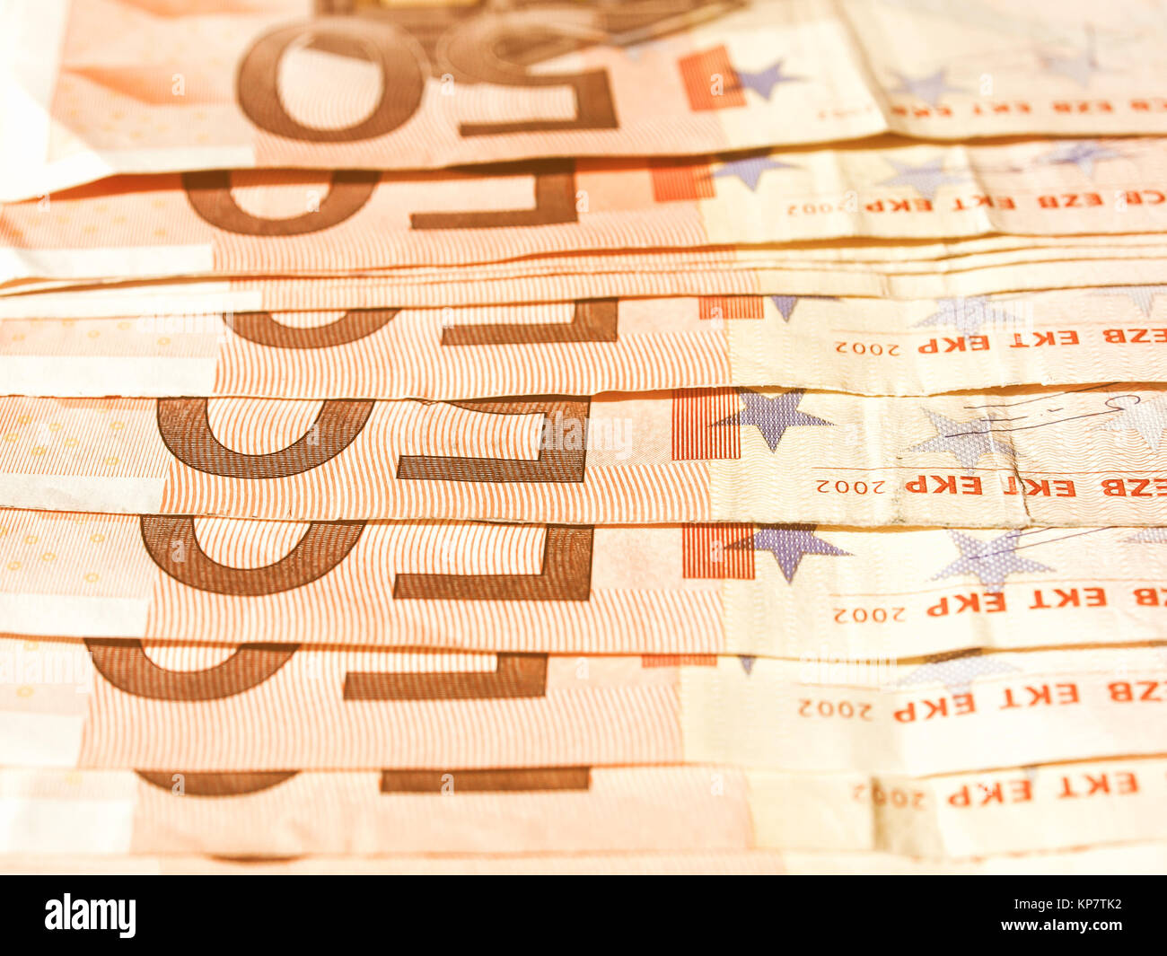 Euro note vintage Stock Photo - Alamy