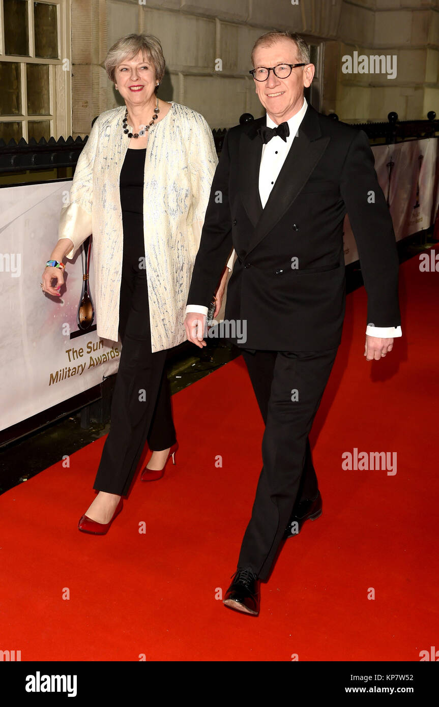 Photo Must Be Credited ©Alpha Press 079965 13/12/2017 Theresa May and ...